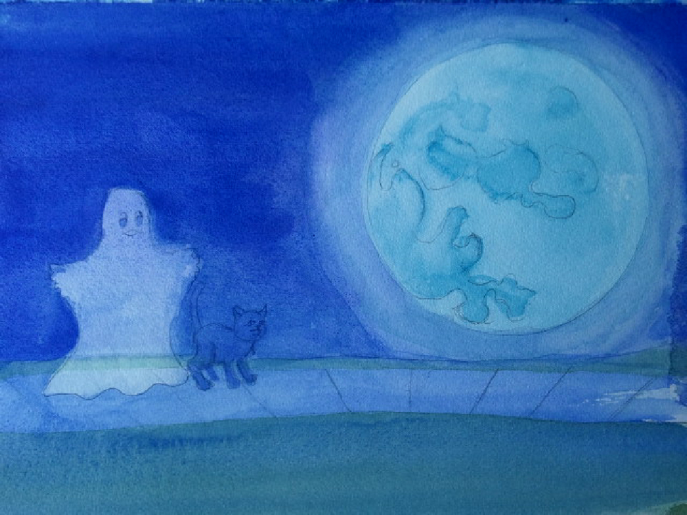 ghost moon – rod hillen art